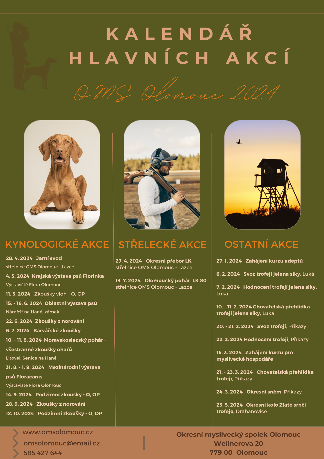 Plán akcí OMS Olomouc na rok 2024 :: www.omsolomouc.cz